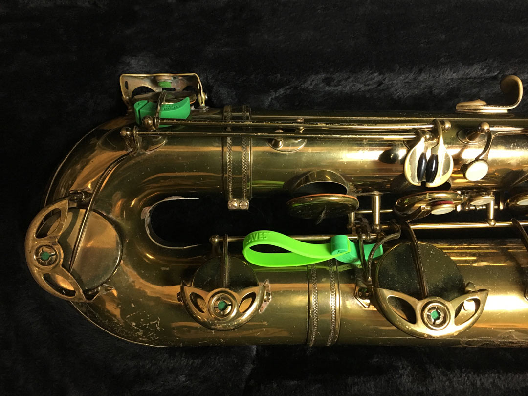 Key Leaves Baritone Saxophone Products - The cure for sticky bari sax pads