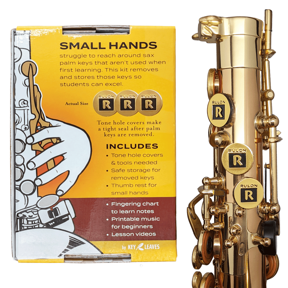 Palm Key Removal Kit - Create a Saxophone For Small Hands – Key Leaves