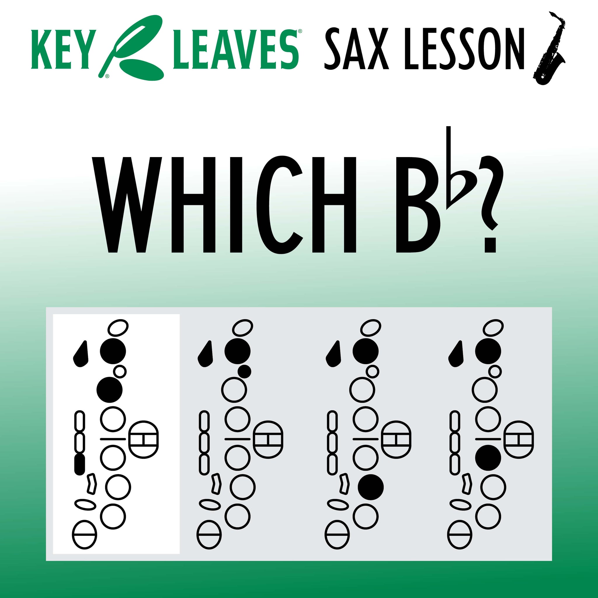 Course - Which Saxophone B Flat Fingering Is Best? – Key Leaves