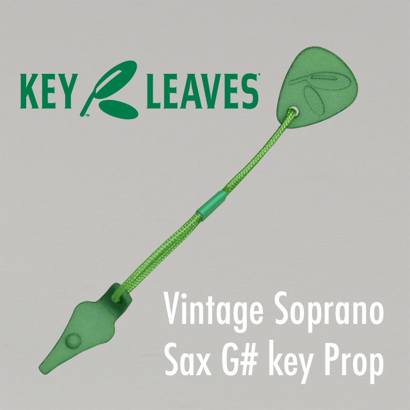 Stop sticky G# on your vintage soprano sax with Key Leaves soprano products